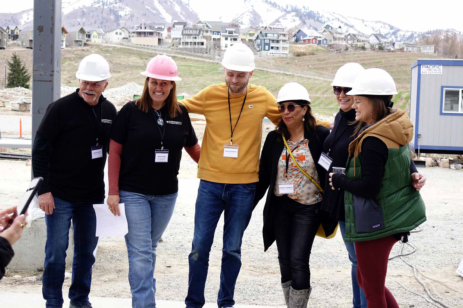 VIPs get a tour of the new Community Center – All Things Lake Chelan